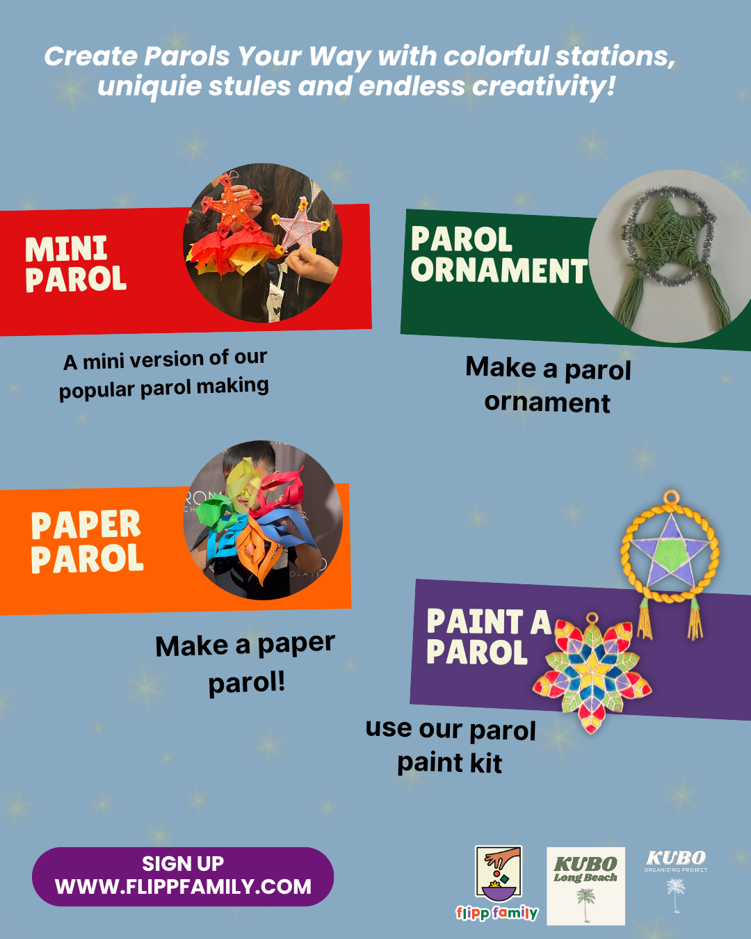 Parol Making Party – Flipp Family